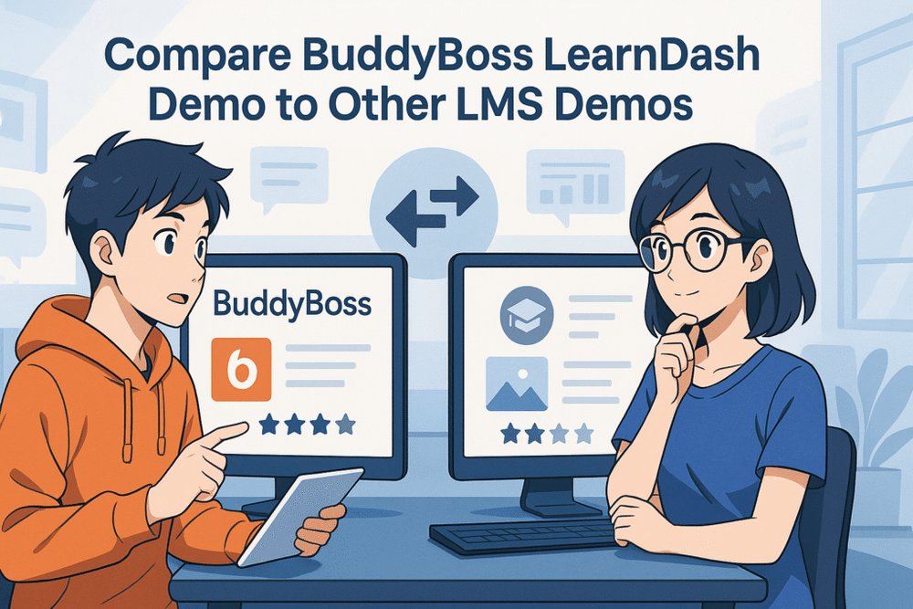 Try BuddyBoss LearnDash Demo For Free & Build Courses Fast