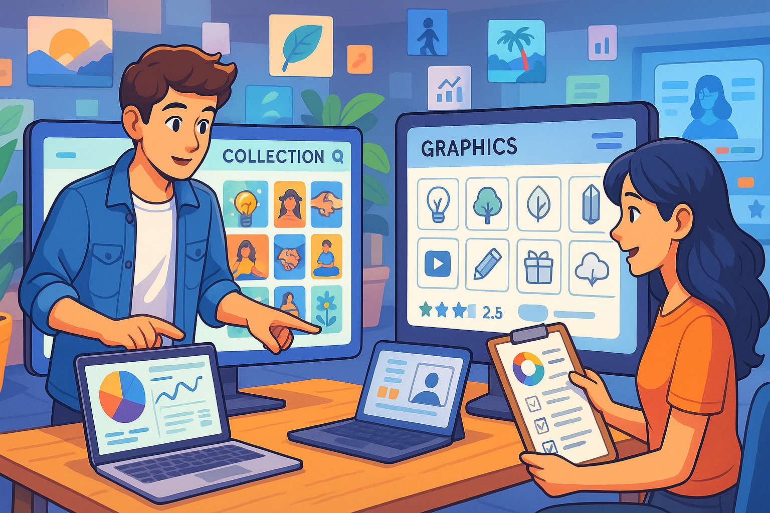 10 Reasons Why IStock Illustrations Outshine Free Graphics